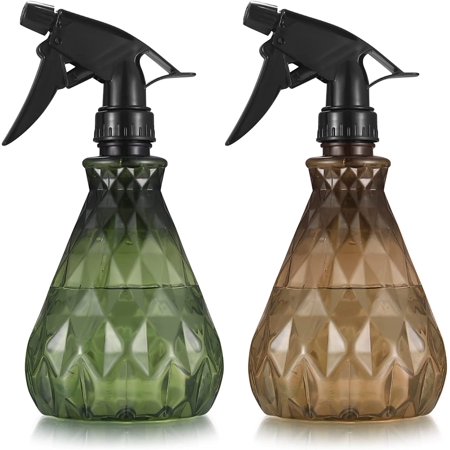 QUETO 2 x 500ml Refillable Empty Spray Bottles, Spray Bottles, Garden ...
