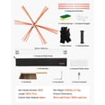 39 ft Extendable Chimney Sweep Cleaning Kit with Replaceable Bristles ...