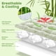 SONORO KATE Bamboo Mattress Topper Queen, Overfilled Extra Thick ...
