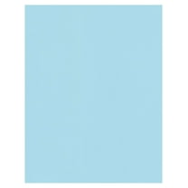 Staples Heavyweight Cardstock Paper, 110 lbs, 8.5" x 11", Blue, 250 ...