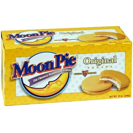 Moonpie Original Banana Moonpie, 12 oz - Walmart.com