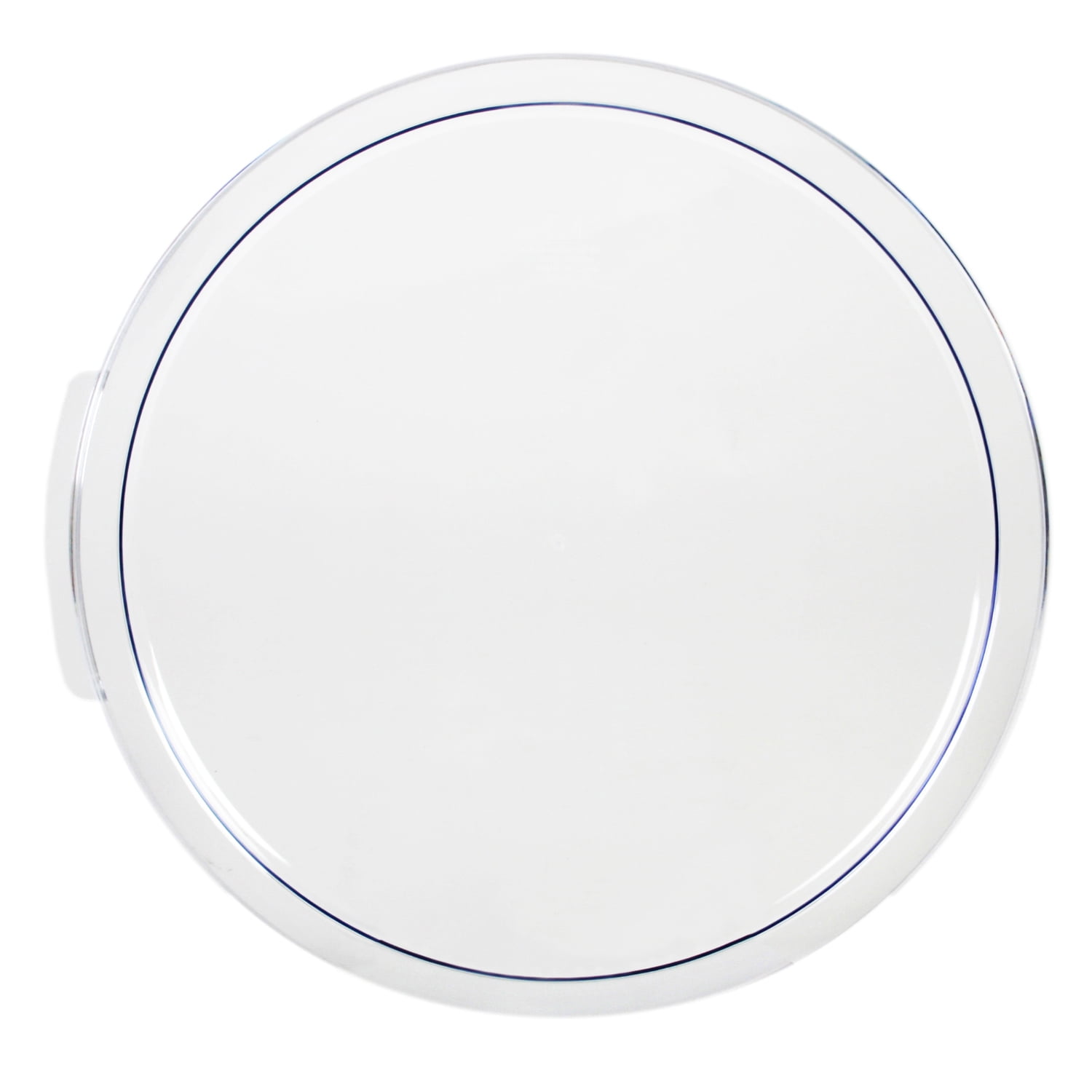 Excellante Polycarbonate round cover for 12 quart, 18 quart & 22 quart ...