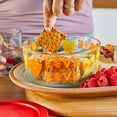 Pyrex 4 Cup Round Set, Glass Meal Prep & Food Storage Containers ...