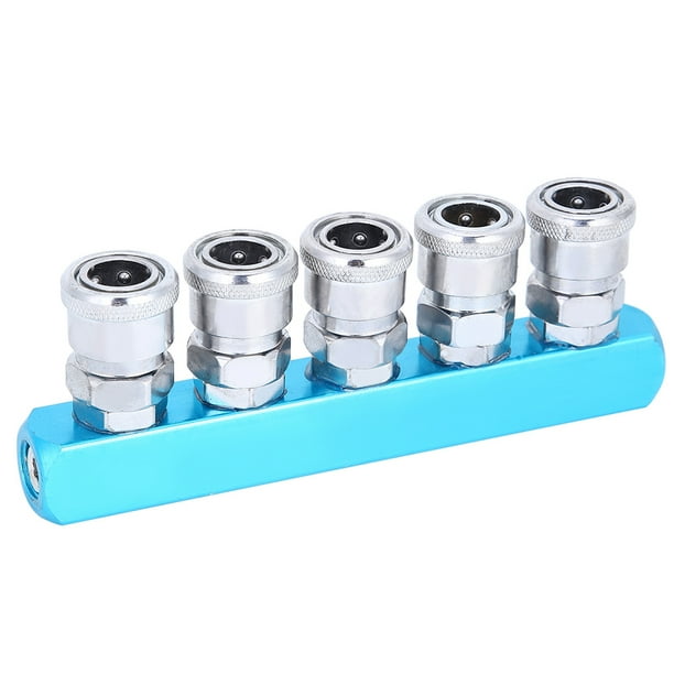 Pneumatic Fittings,Air Compressor Quick Connector Manifold Block Air ...