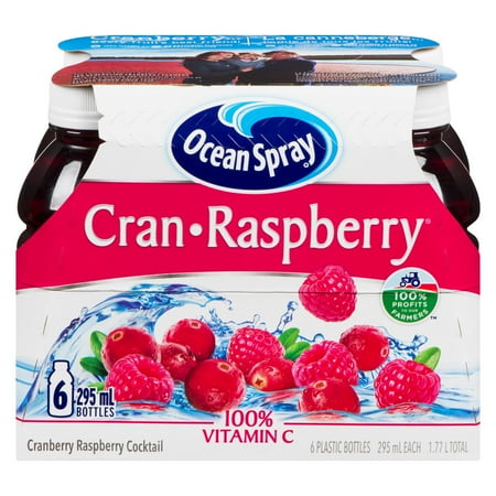 Ocean Spray® Cran Raspberry Cocktail, 6 x 295 mL - Walmart.ca