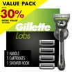 Gillette Trac II Non-Pivot Chrome Razor Handle with Twin Blades ...
