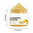 WIQUOKETT Turmerics Body Scrub with Natural Saltss Turmerics Facial ...