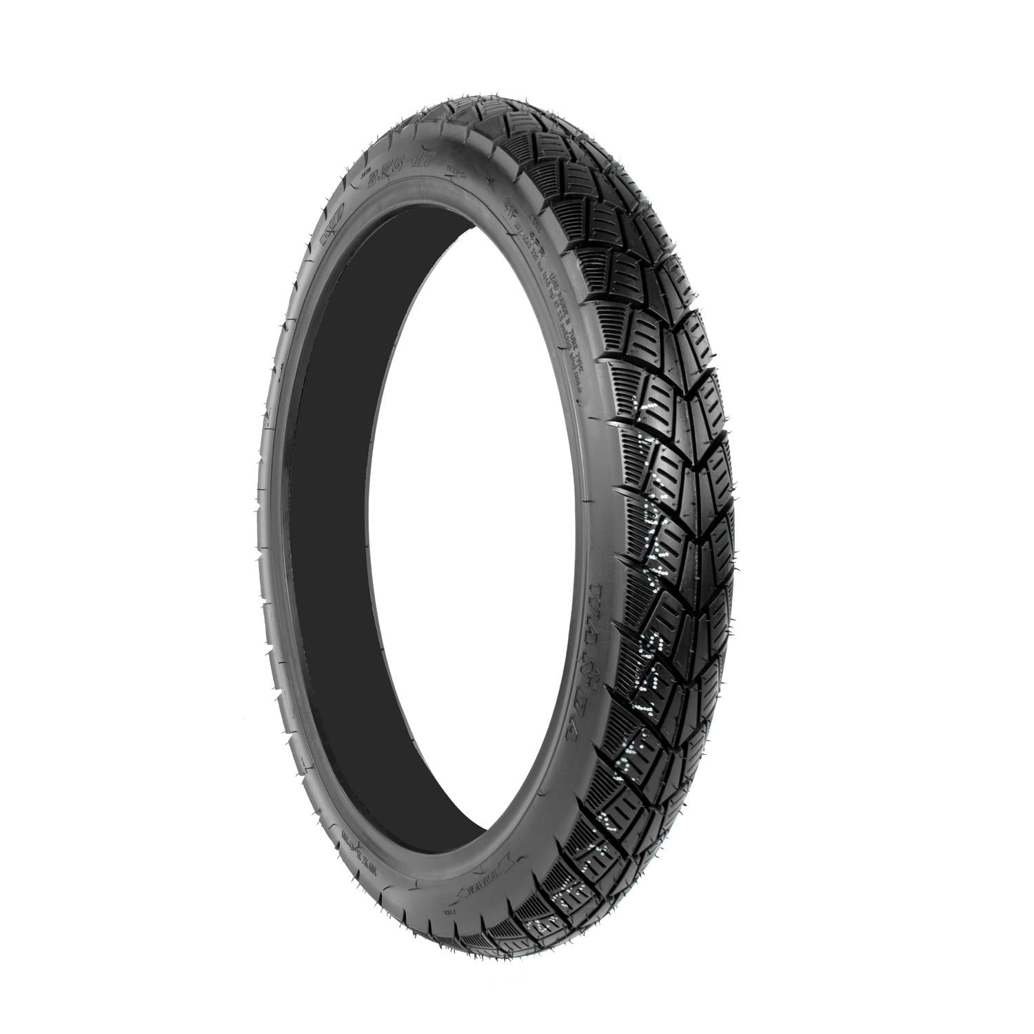 Llanta 2.75-17 para moto 41P 4PR tube type negro | Bodega Aurrera en línea
