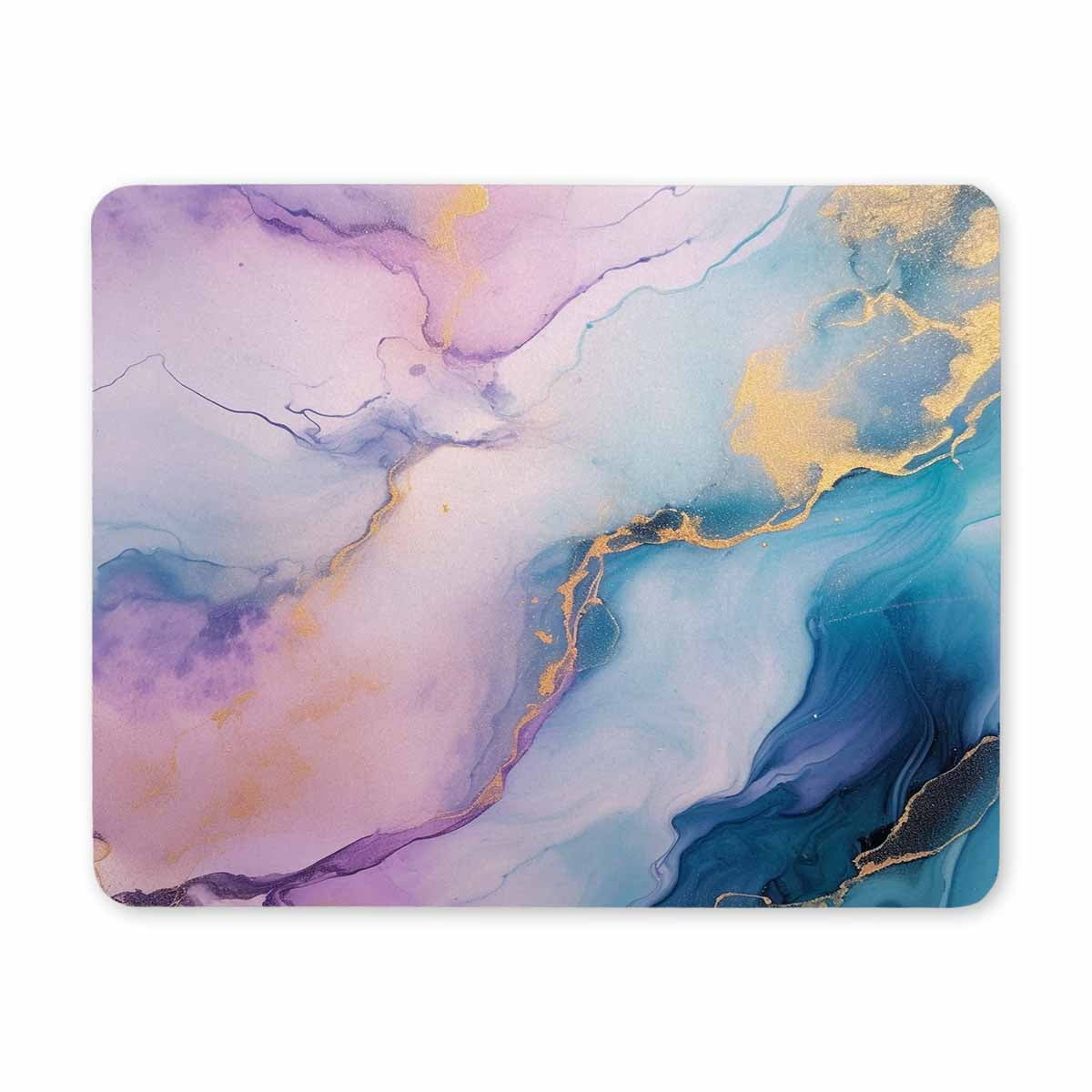 Mouse Pad, Blue Marble Mouse Pad, Mouse Mat Square Mouse Pad Non Slip ...
