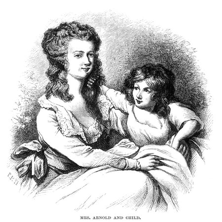 Margaret Shippen Arnold /N(1760-1804). Second Wife Of Benedict Arnold ...