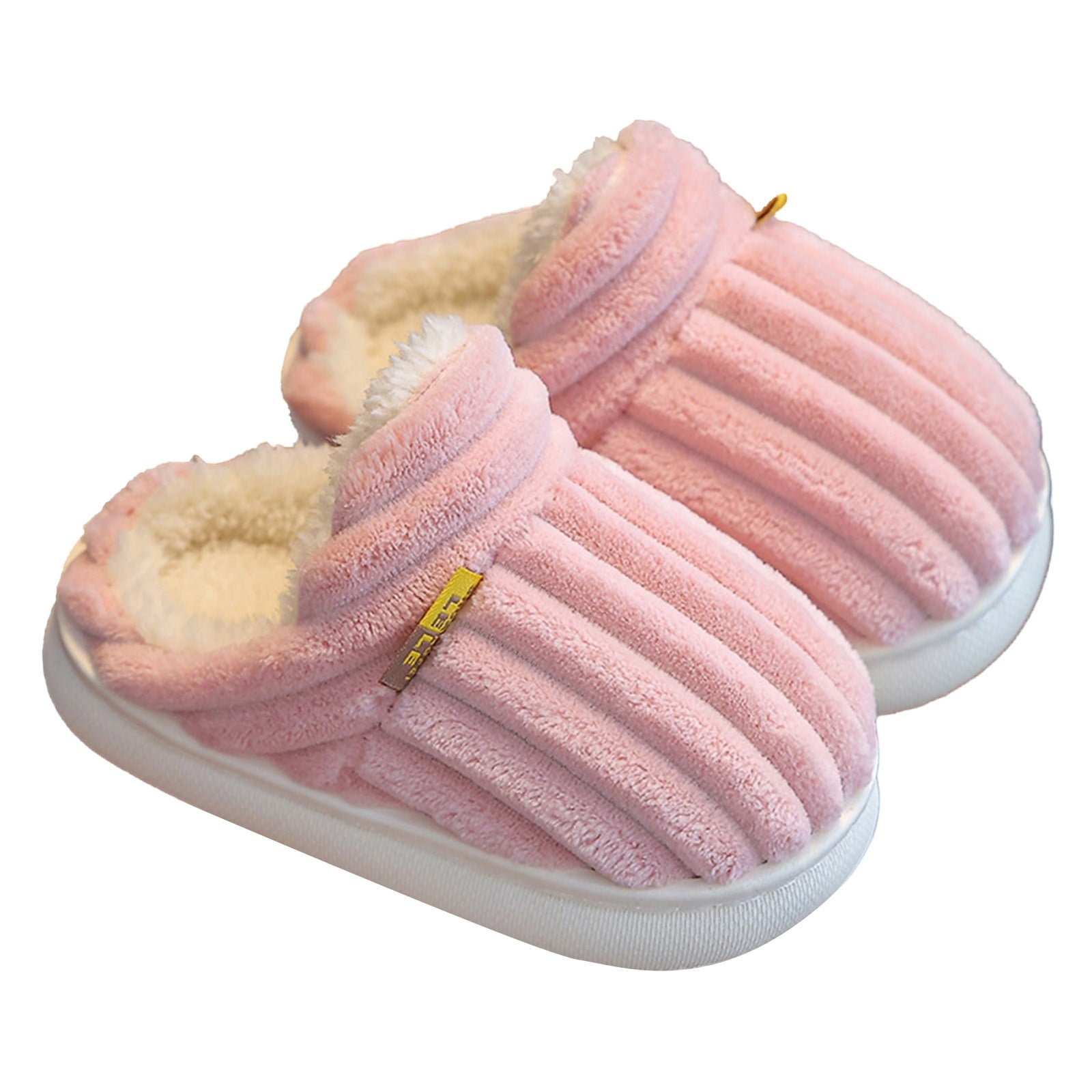 Click here for Dakaela 1-10y Plush House Slippers For Kids Boys G... prices