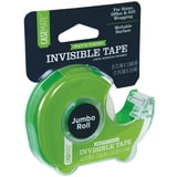 Casemate Invisible Tape on a handheld combo cut dispenser, 3/4in x ...
