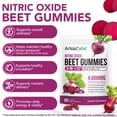 Beet Gummies with Grape Seed, COQ10 and Vitamins C & B12, 4000mg, 180 ...