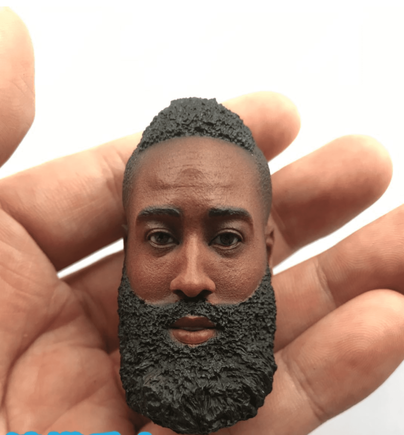 Soldier 1/6 Basketball Soldier Superstar James Harden Head Sculpture ...