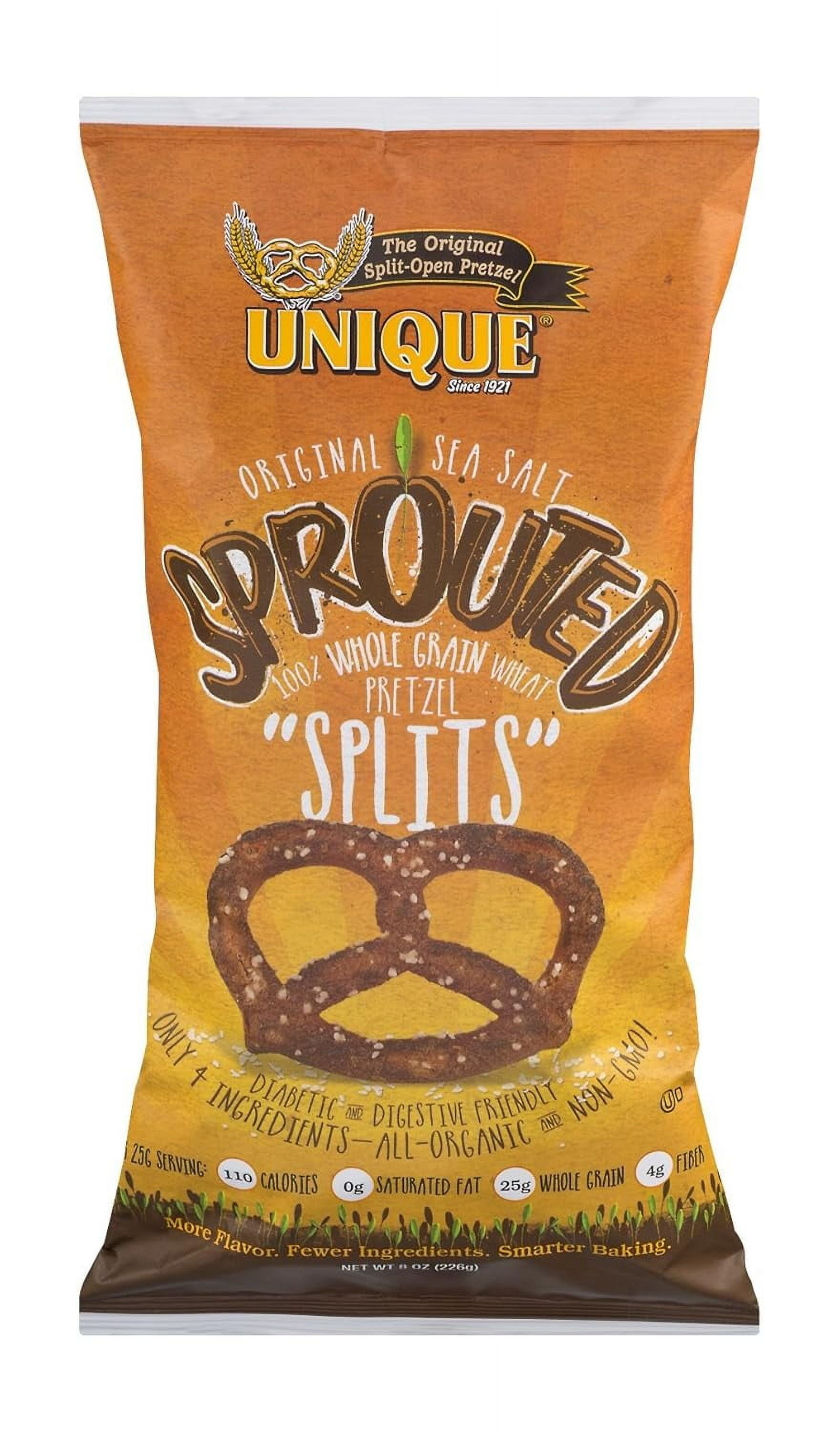 Sprouted Pretzel Shells, Delicious Homestyle-Baked Snack Bag, Vegan, OU ...