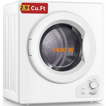 Panda Small Mini Compact Dryer 110V Stainless Steel Drum 1.50cu.ft ...
