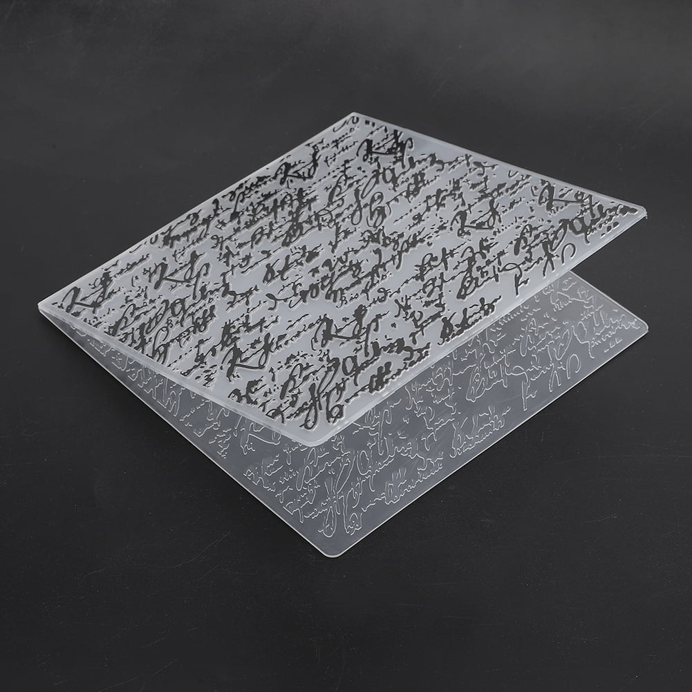 Suministros para hacer tarjetas, 2 carpetas de relieve, placa de ...