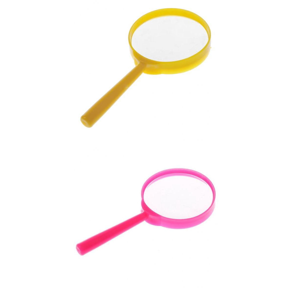 Juego De 2 Mini Lupa De Mano Lectura Lupa Juguete De Desarrollo ...