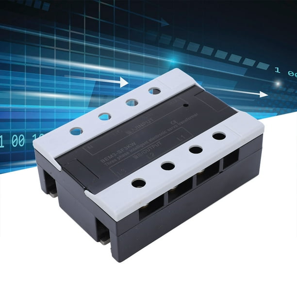 Servo Voltage Transformer, Servo Transformer 3KW Quick Response 3 Phase ...