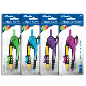 Westcott 5 Piece Geometry Set in Pouch, Blue and Gray - Walmart.com