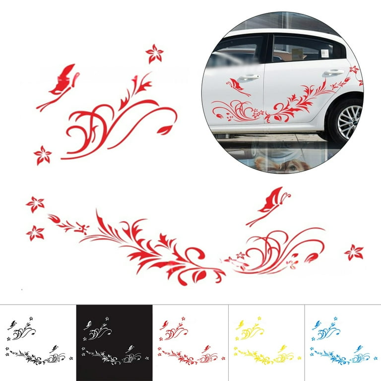 Flower Stickers For Cars
