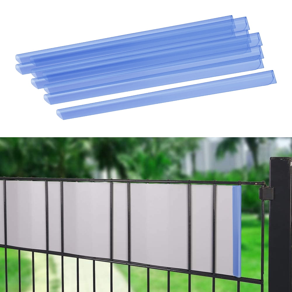 BUZIFU PVC Mounting Clips Privacy Clips for Privacy Screen Strips ...