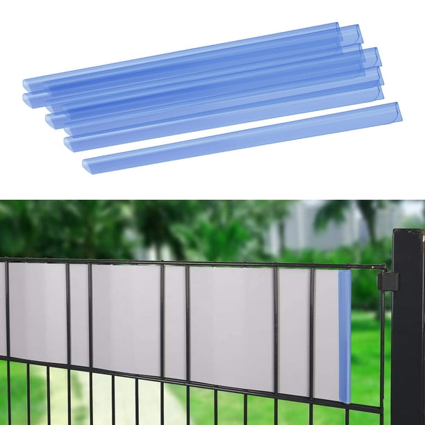 BUZIFU PVC Mounting Clips Privacy Clips for Privacy Screen Strips ...