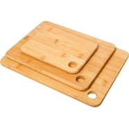 Oceanstar 3-Piece Bamboo Cutting Board Set - Walmart.com