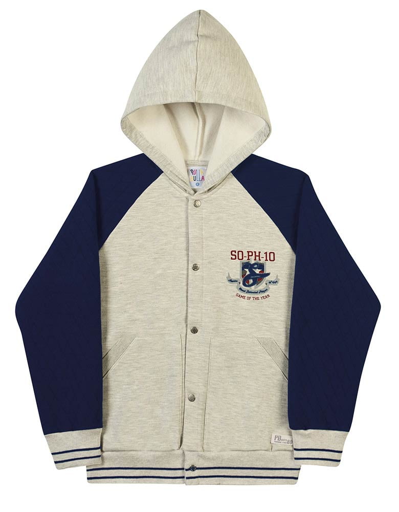 Boys Hoodie Jacket Button-Up Kids Winter Clothing 2-10 Years - Walmart.com