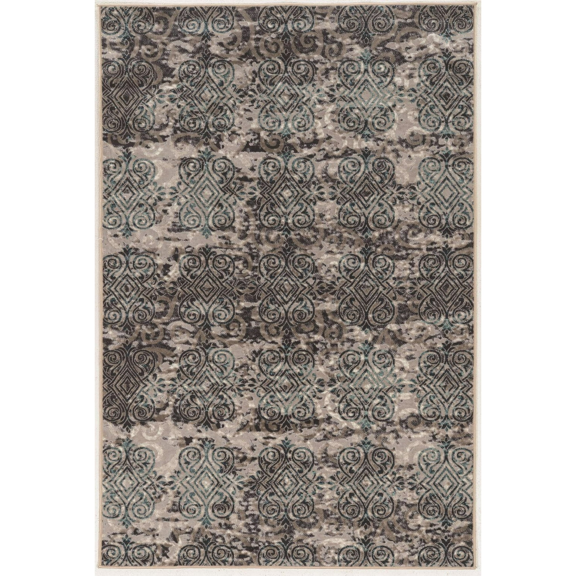 Click here for Linon Vintage Clara Grey & Blue 2 X 3 Accent Rug 2... prices