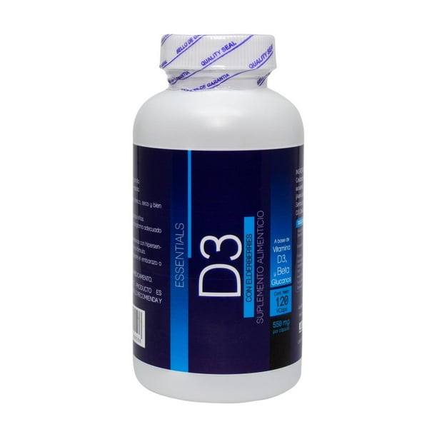 Capsulas Vitamina D3 NEW LIFE 120 V-CAPS | Bodega Aurrera en línea