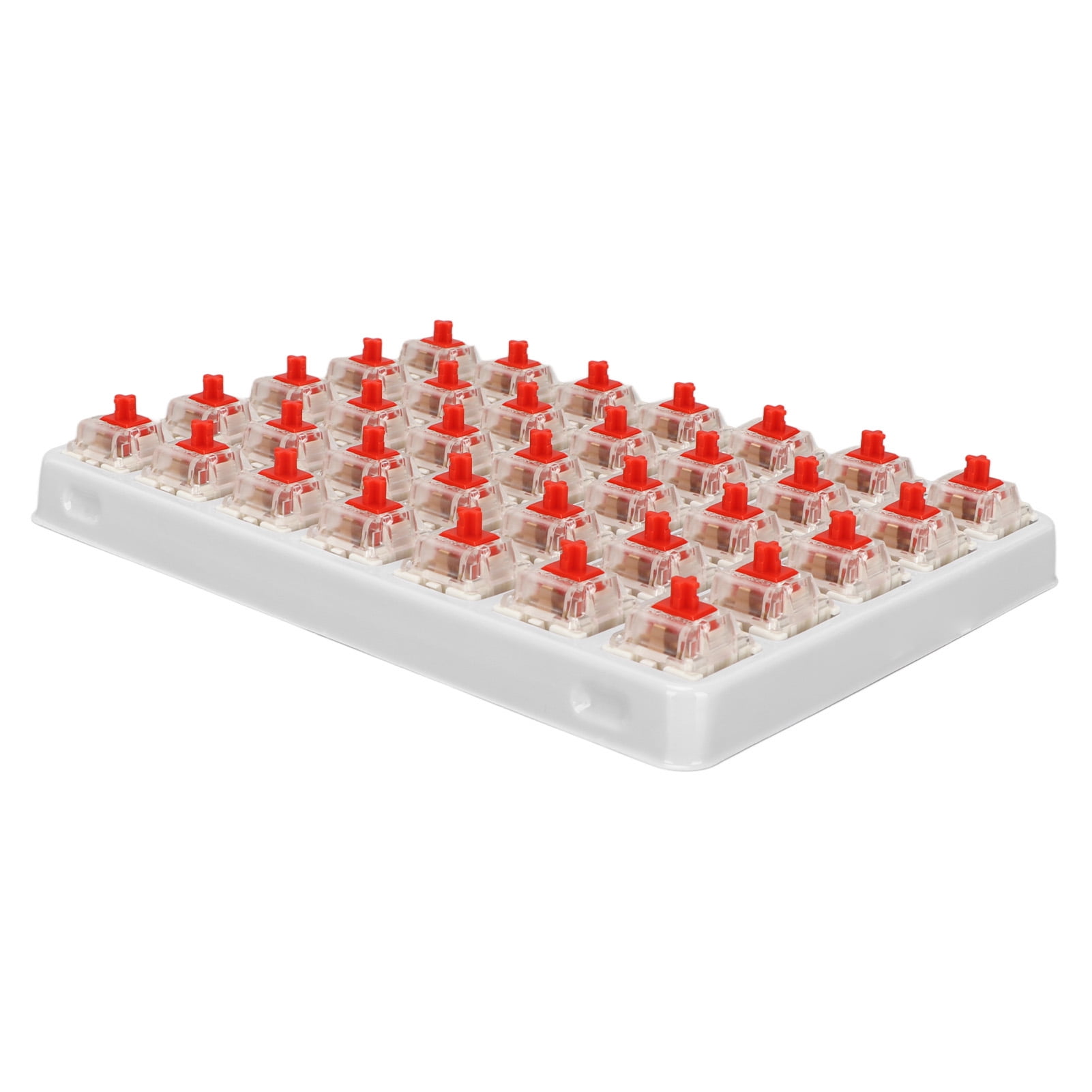 Red Switch, Plastic 3 Pin Linear Mechanical Keyboard Switch Pre ...