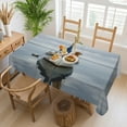 1pc Golden Retriever Sea Captain Print Tablecloths rectangle tables ...