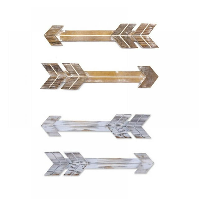 Rustic Wood Wooden Arrow Arrows Hanging Sign Wall Art Artwork for ...