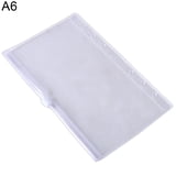 Deyuer A5/A6/A7 Zippered Lock Envelope Document File Bag Transparent ...