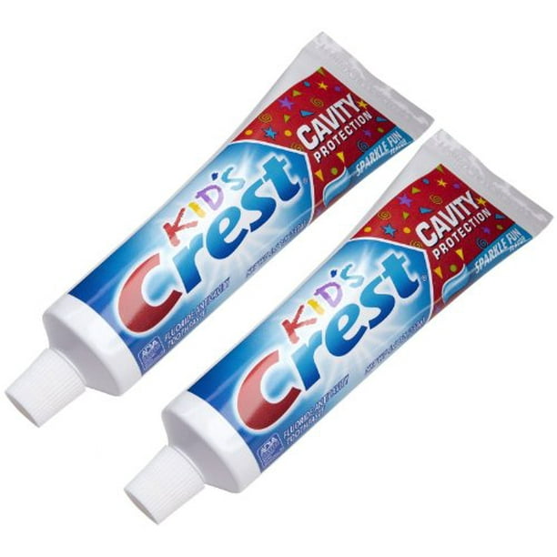 Crest Kid's Crest, Fluoride Anticavity Toothpaste, Sparkle Fun Flavor ...