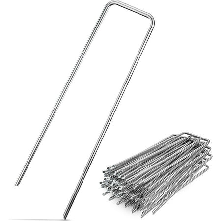YERDGARY Galvanized Steel Fixing Pegs (20 Pieces) - Strong Fixing ...