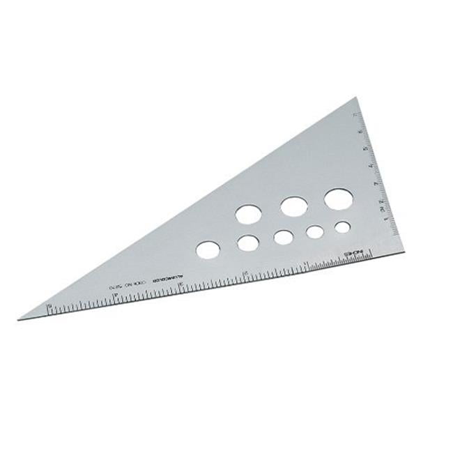 Click here for Alumicolor 5271-1 8 In. Calibrated 30-60-90 Degree... prices