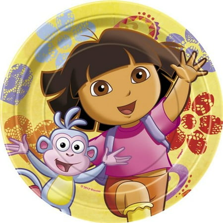 Dora the Explorer Dessert Plates, 8ct | Walmart Canada