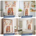 Bathroom Shower Curtain Thanksgiving Pumpkin on Red Car Waterproof ...