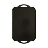 Nordic Ware Deluxe Cast Aluminum Reversible Grill Griddle, Black ...
