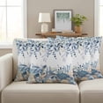 Blue Turtle Coastal Throw Pillow Covers 18 x 18 Inch Pillow Covers Set ...