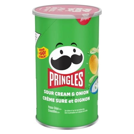 Pringles Small Can Sour Cream & Onion Flavour 68 G | Walmart Canada