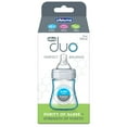 Chicco Duo Hybrid Baby Bottle, Invinci-Glass Inside/Plastic Outside ...