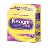 Nexium 24HR Acid Reducer Heartburn Relief Tablets With Esomeprazole Magnesium - 14 Ct - Walmart.com