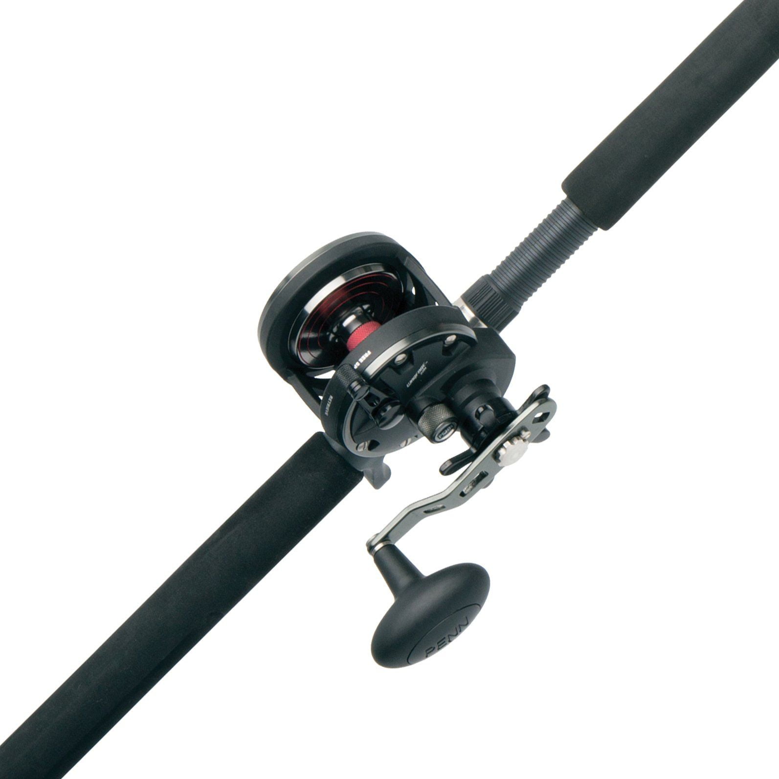 PENN 6’6” Warfare Star Drag Fishing Rod and Reel Conventional Combo ...