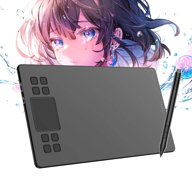 VEIKK A50 Graphics Drawing Tablet with 8192 Pressure Sensitivity ...