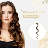 Hoson 3/4 Inch Ceramic Curling Iron for Short Hair, Dual Voltage ...