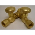 Western Enterprises Valved "Y" Connections, 200 PSIG, Brass, Male ...