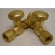 Western Enterprises Valved "Y" Connections, 200 PSIG, Brass, Male ...